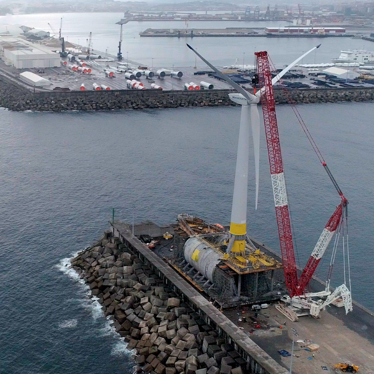 DemoSATH launched into water – Saitec Offshore Technologies