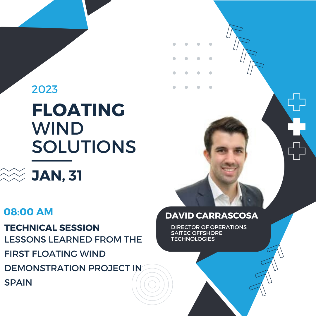 Floating Wind Solutions 2023 – Saitec Offshore Technologies