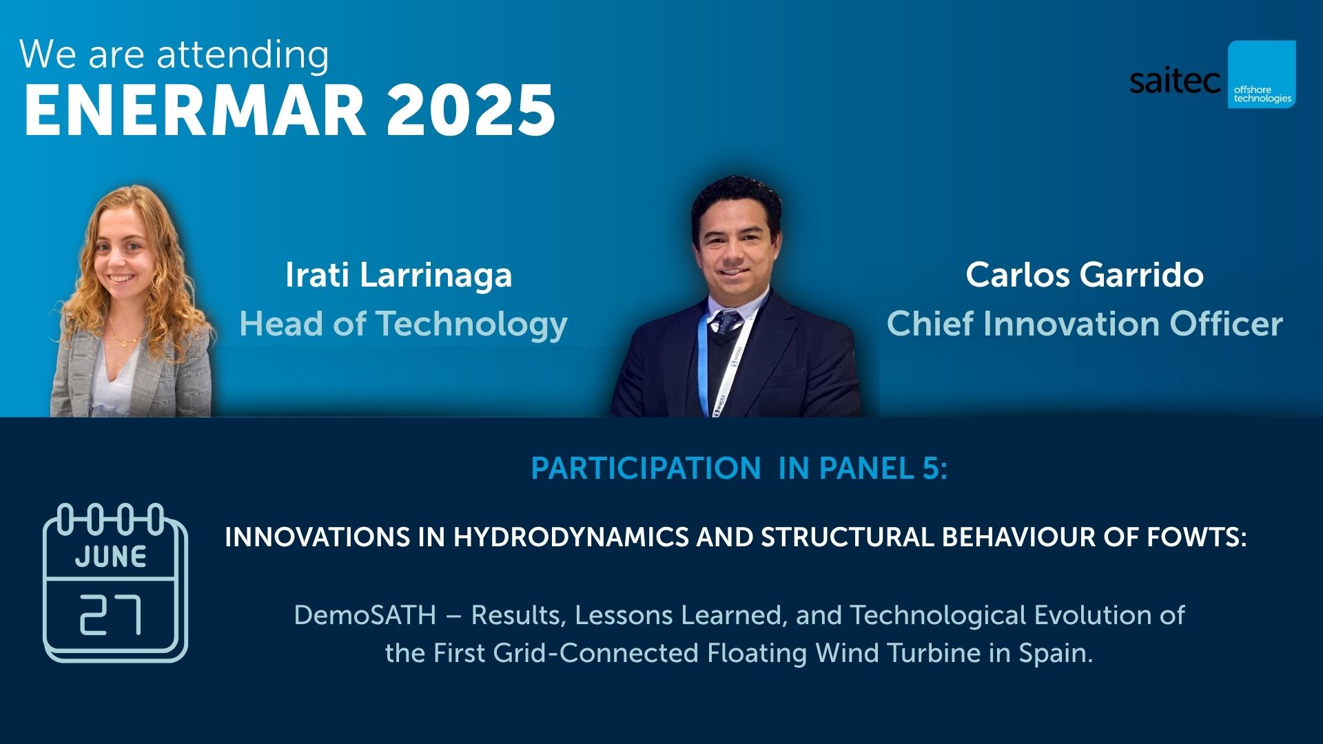 ENERMAR 2025 – Saitec Offshore Technologies